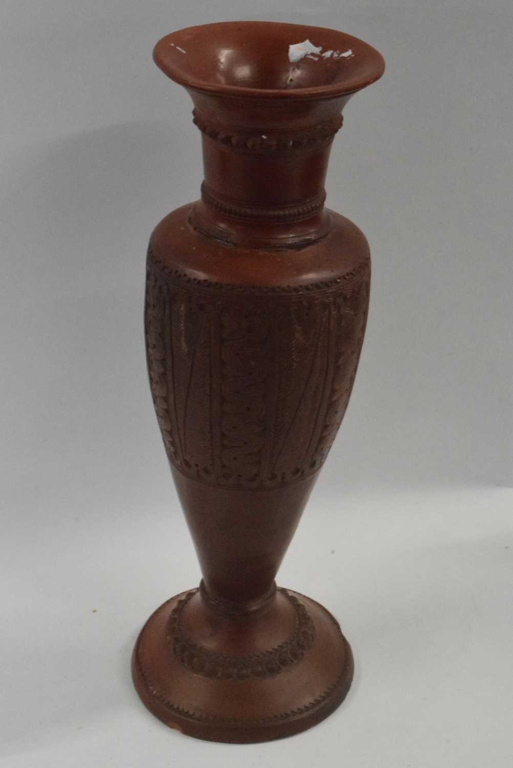 Lot 338 - A Roman Type Samian ware Grand Tour vase