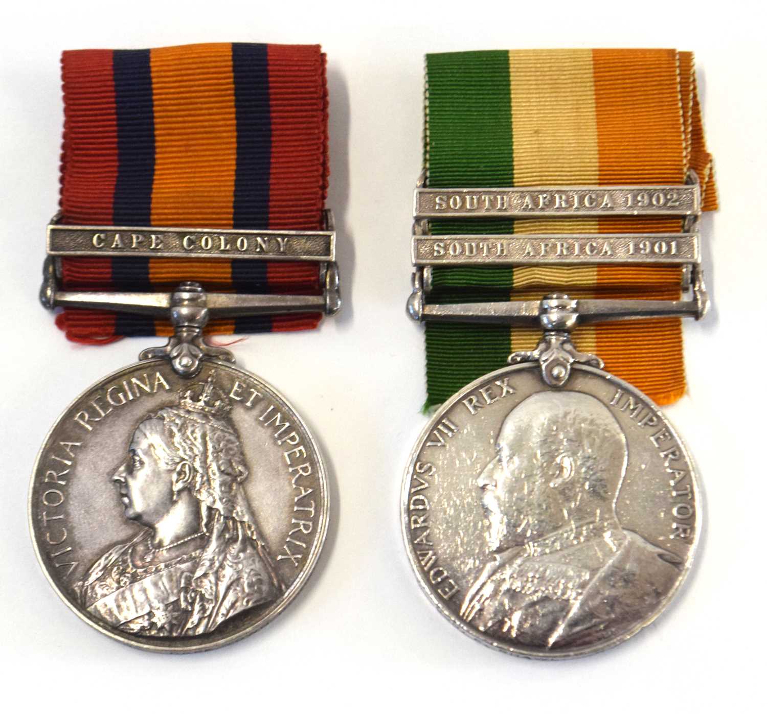 Lot 39 - Queen Victoria south Africa medal with Cape