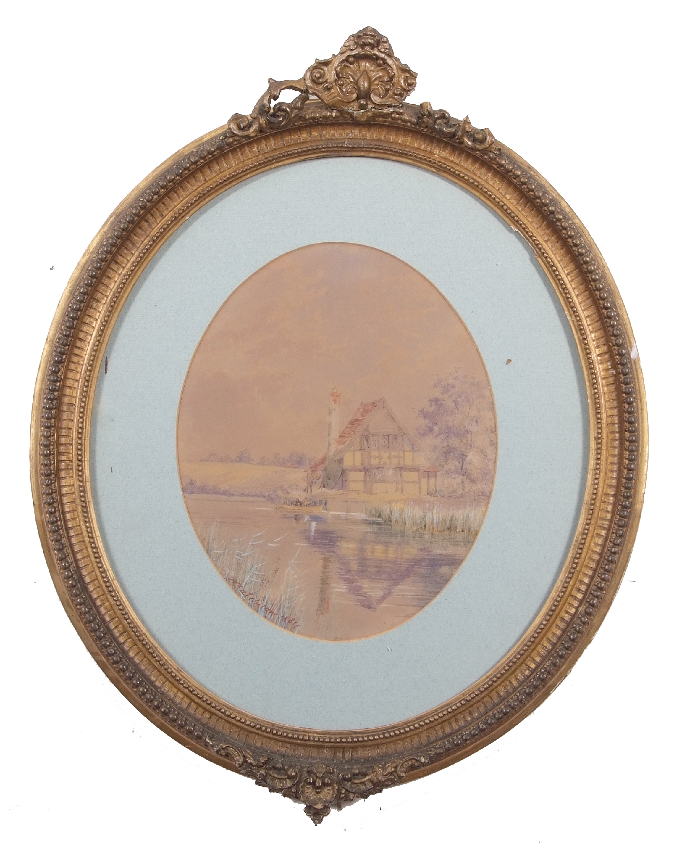 Lot 516 - Stephen Batchelder (1849-1922), watercolour,