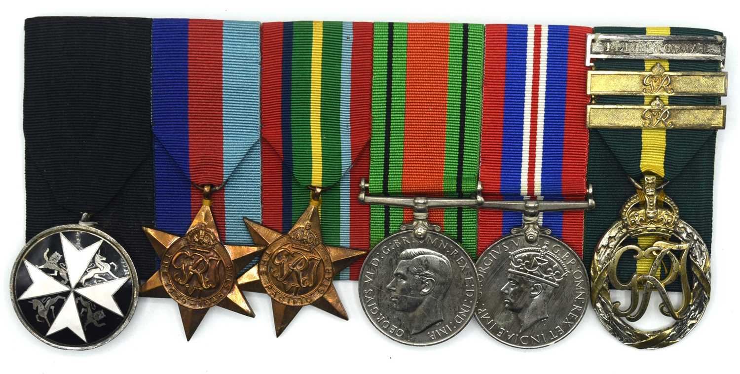 Lot 18 - 20th century British medal group of six