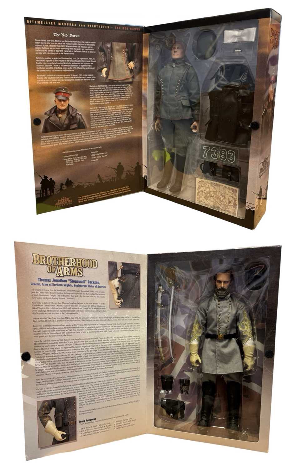 Lot 309 - A pair of boxed Sideshow 12" collectable