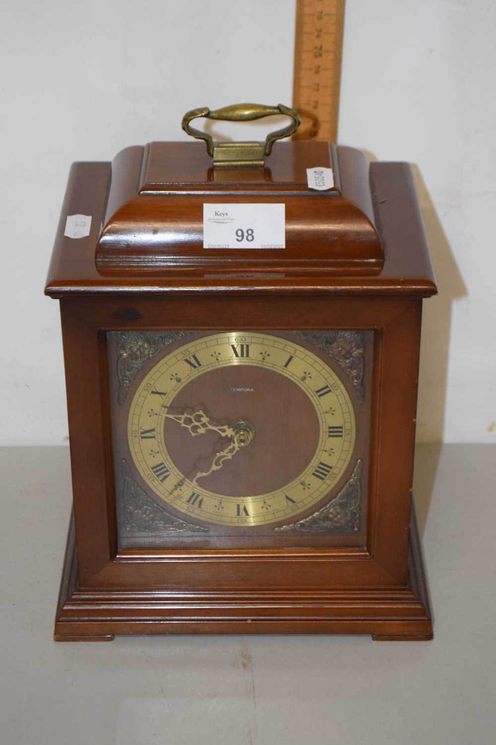 Lot 98 - A 20th Century Tempora mantel clock (some