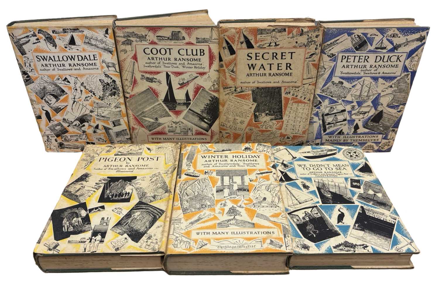 Lot 206 - ARTHUR RANSOME: 7 Titles, London, Jonathan