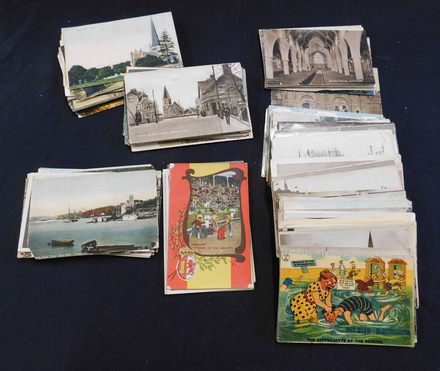 Lot 437 - Packet: 170+ picture postcards, mainly early