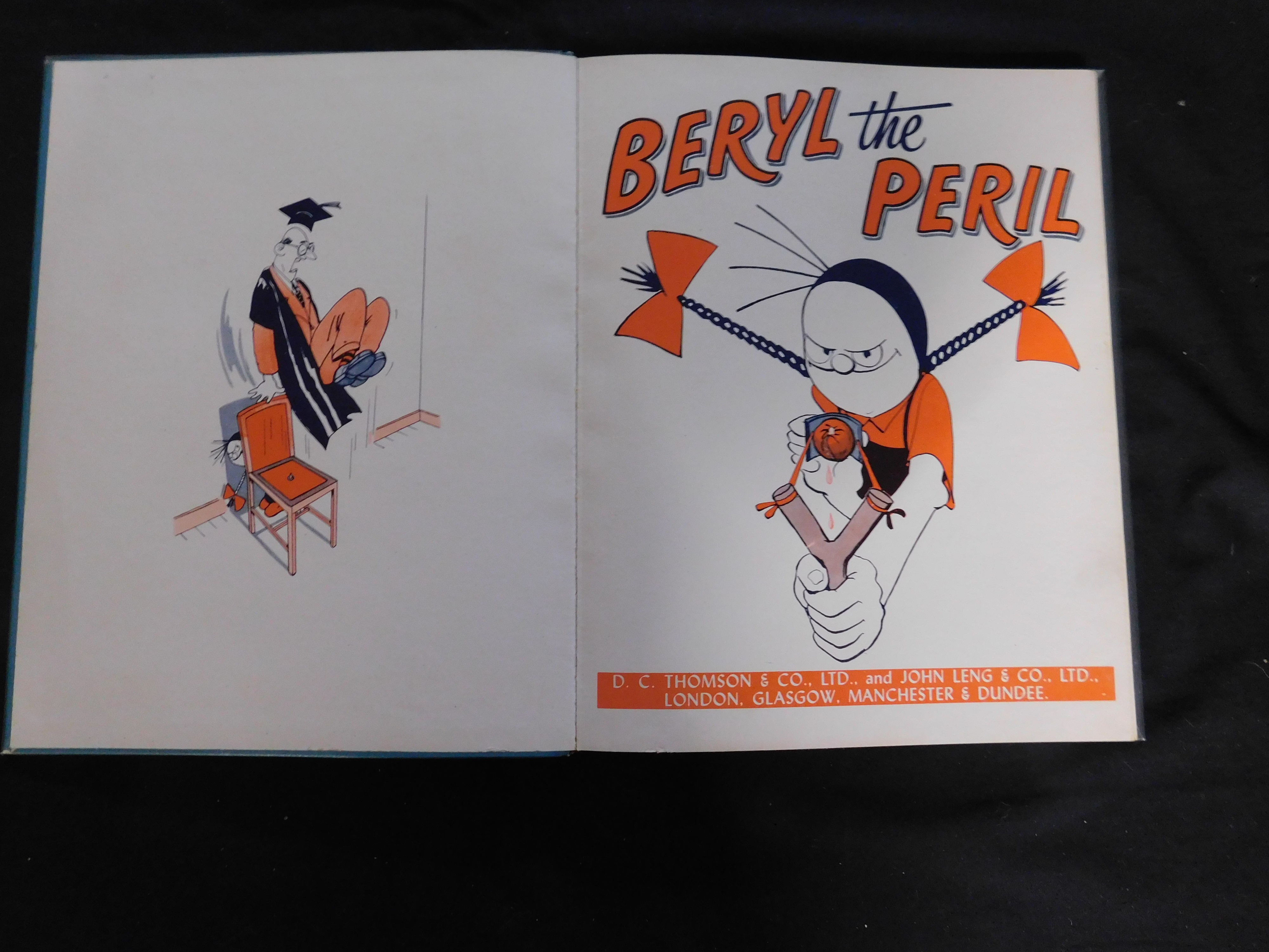 Lot 49 - BERYL THE PERIL, [1959], 1973 annuals, 1st