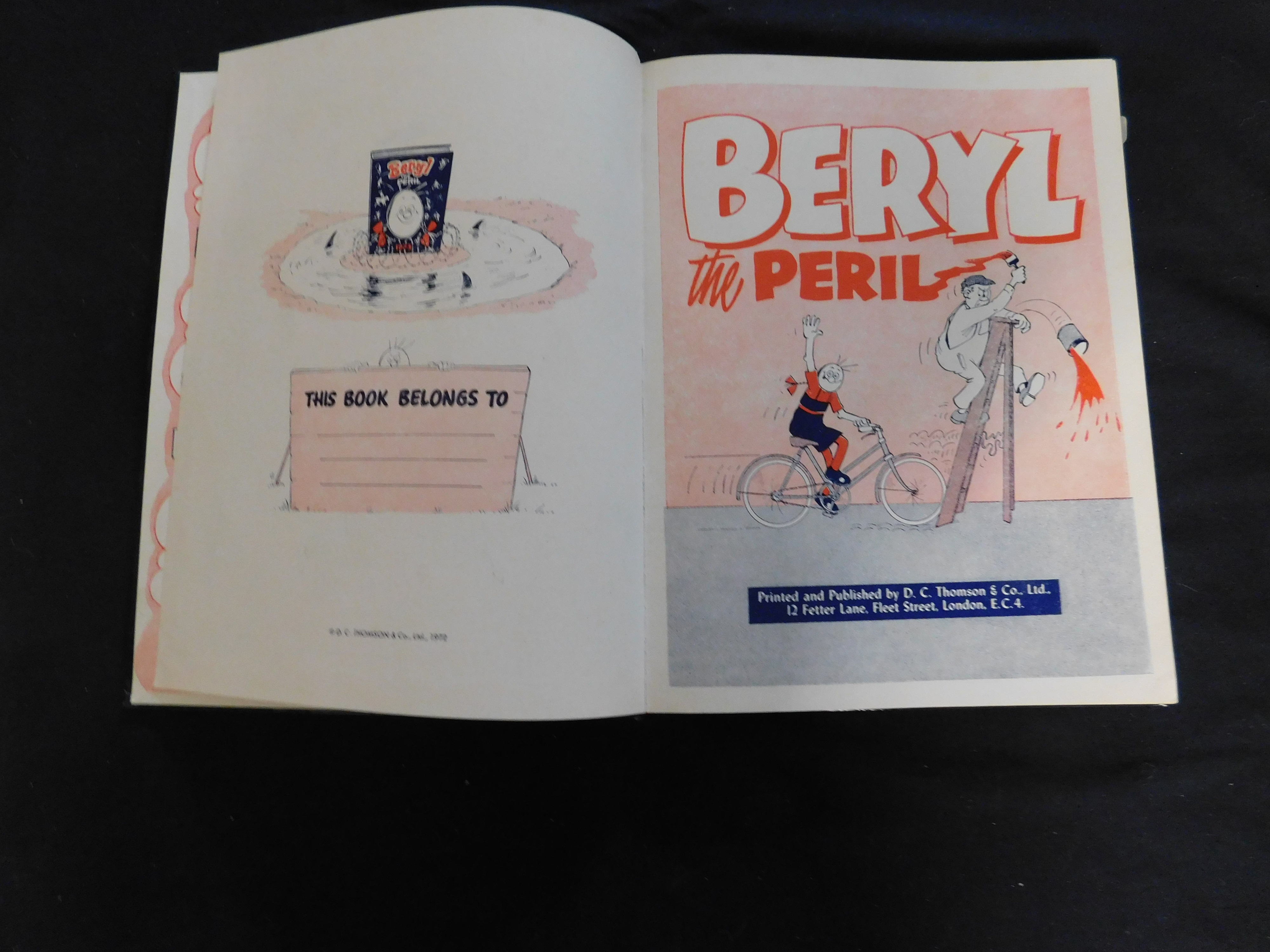 Lot 49 - BERYL THE PERIL, [1959], 1973 annuals, 1st