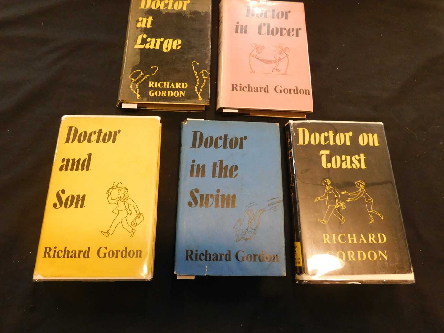 Lot 58 - RICHARD GORDON, 5 titles, DOCTOR AND SON,