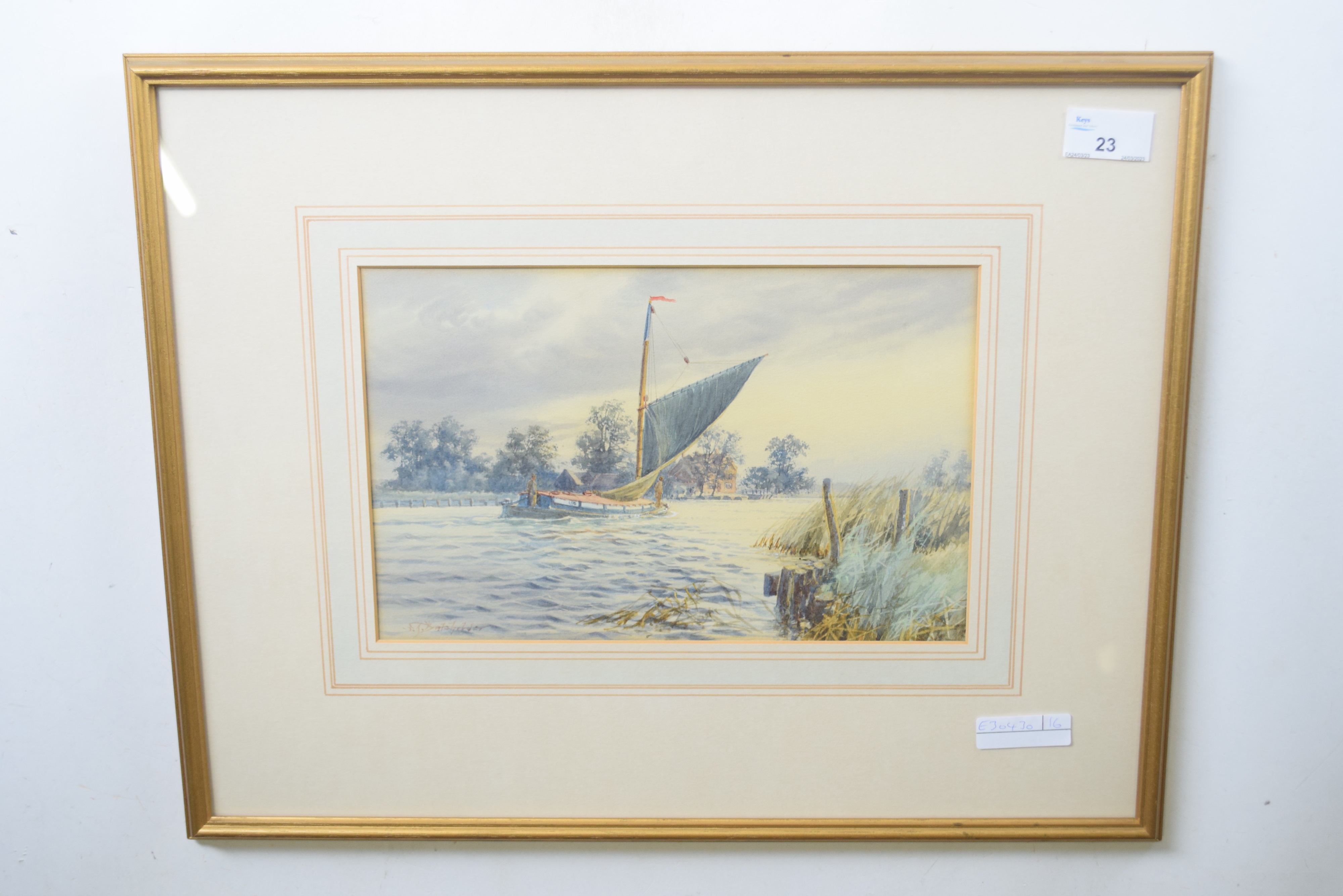 Lot 23 - Stephen John Batchelder (1849-1932), signed